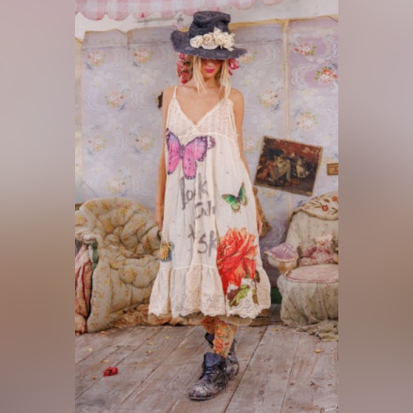 Magnolia Pearl | Dresses | Magnolia Pearl Eyelet Avril Tank Dress 218 ...